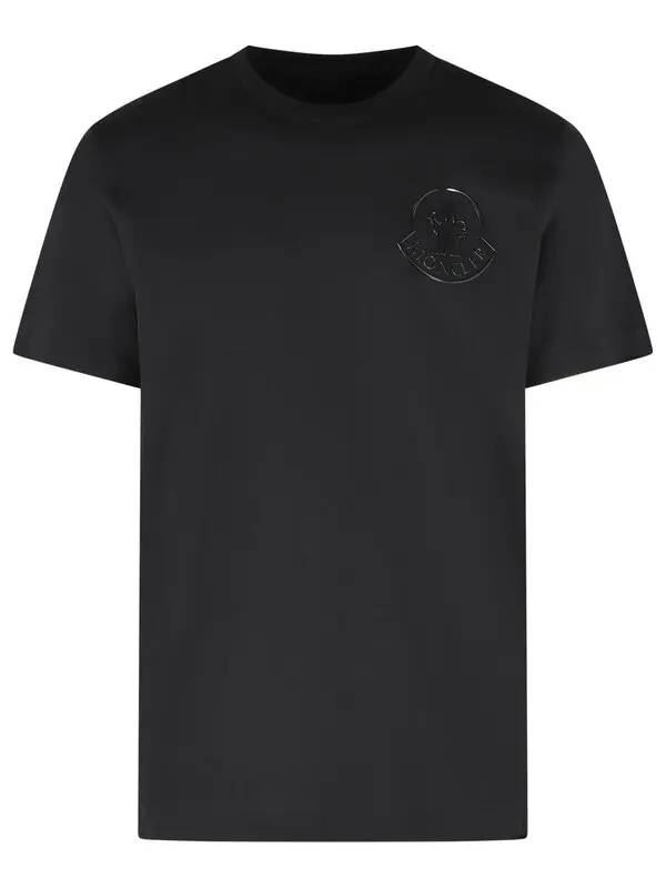 Moncler Cotton T-shirt - Black