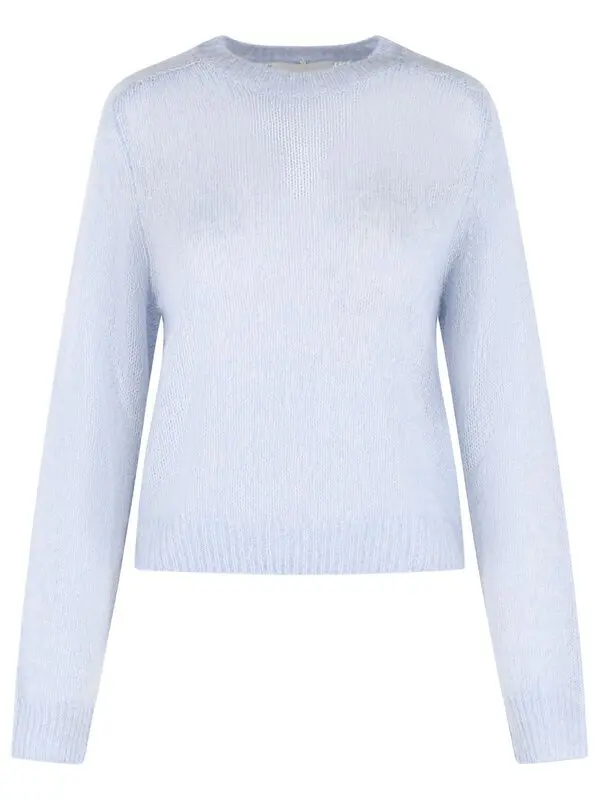 LISA YANG Solene Cashmere Blend Pullover - Blue