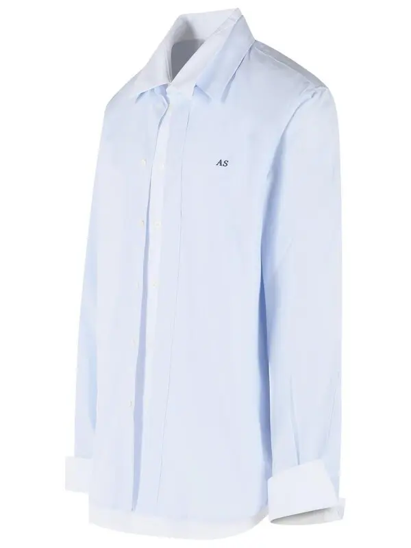 Acne Studios Light Cotton Shirt - Blue