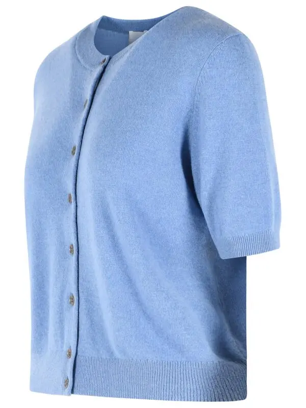 LISA YANG Cashmere Cardigan - Blue