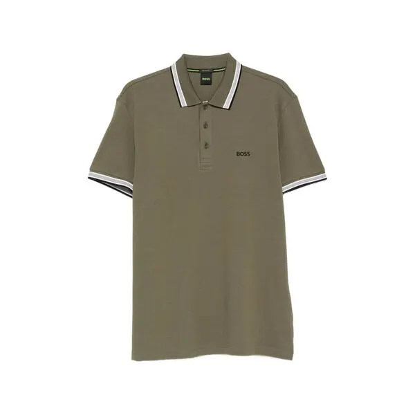 BOSS Polo Shirts - Green