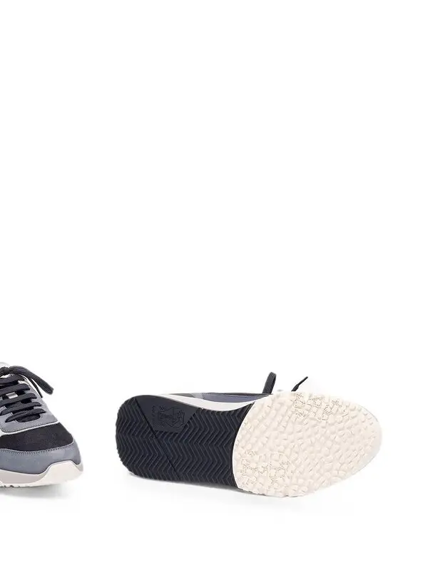 Brunello Cucinelli Runners In Nabuk E Camoscio