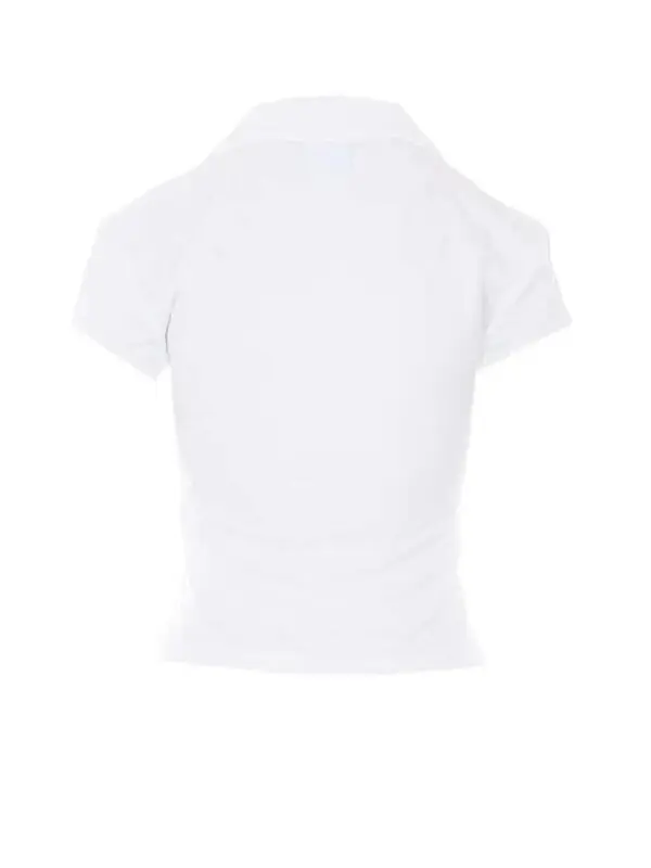 COURREGES V-neck T-shirt