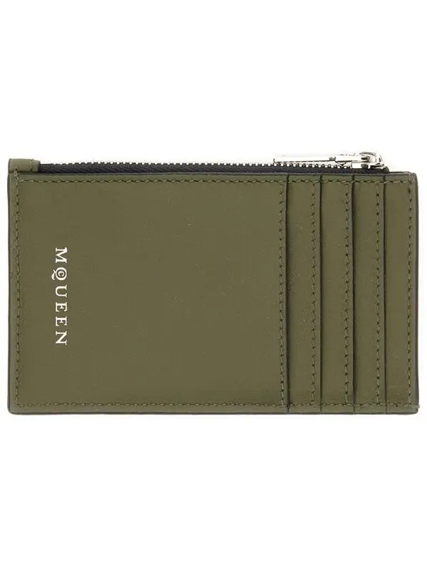Alexander McQueen Card Holder Skull