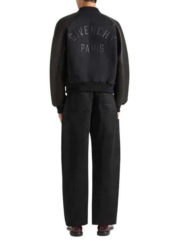 Givenchy Paneled Bomber Jacket