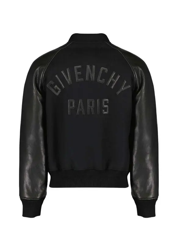 Givenchy Paneled Bomber Jacket