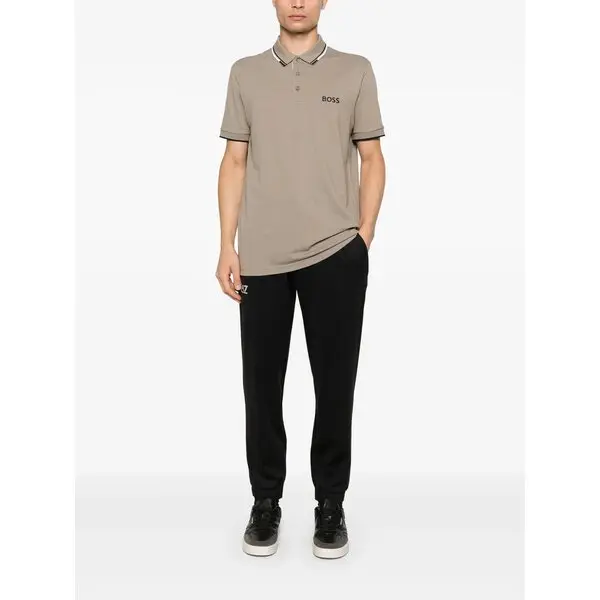BOSS Grey Polo Shirts