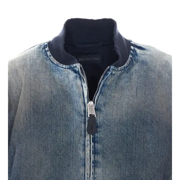 Balenciaga Standard Bomber Jacket - Blue
