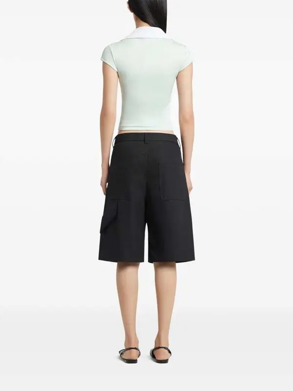 COURREGES V-neck T-shirt
