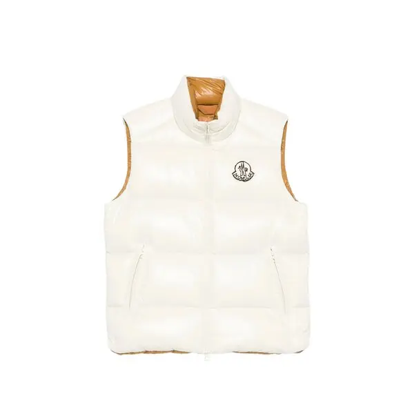 Moncler Jackets Waistcoats & Gilets - White