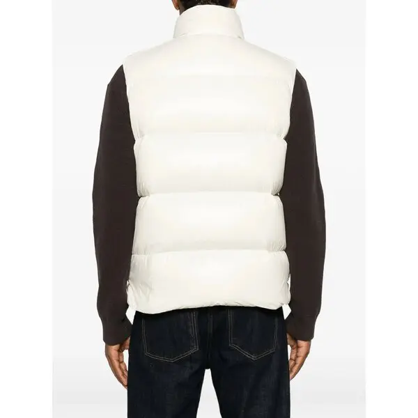 Moncler Quilted Down Waistcoat - White