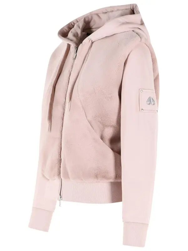 Moose Knuckles Bunny' Cotton Sweatshirt - Pink