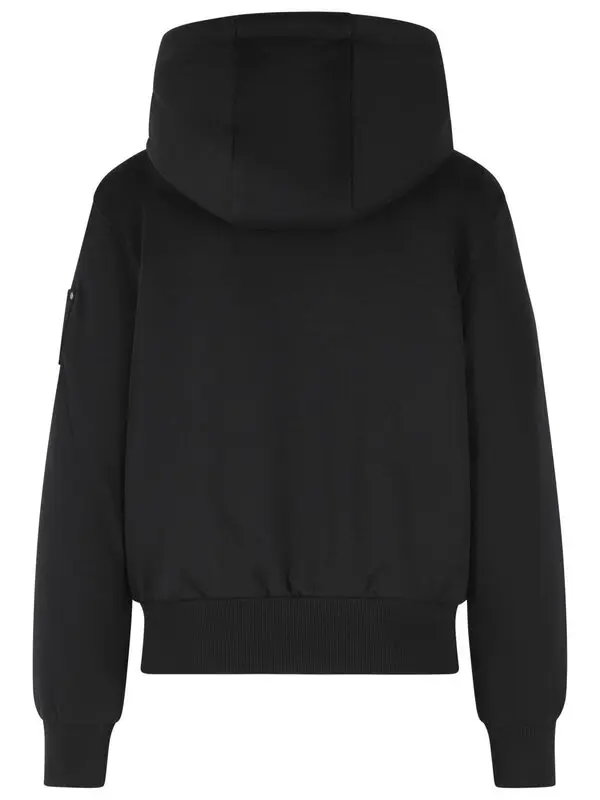 Moose Knuckles Bunny Cotton Blend Sweatshirt - Black