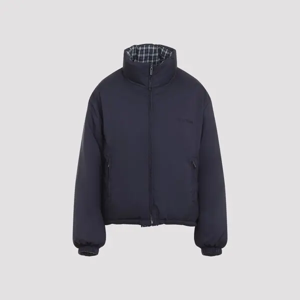 Miu Miu Reversible Checked Down Jacket