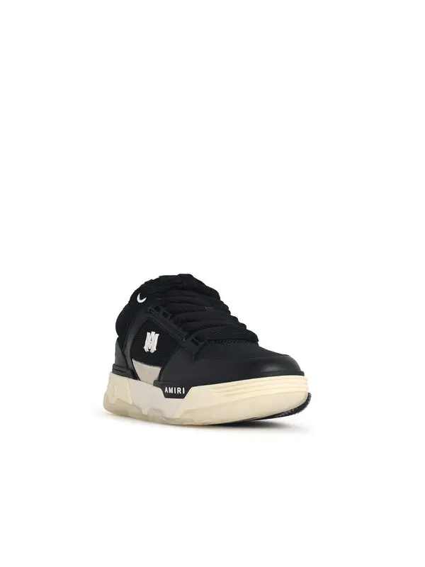Amiri Ma-1' Leather Sneakers - Black
