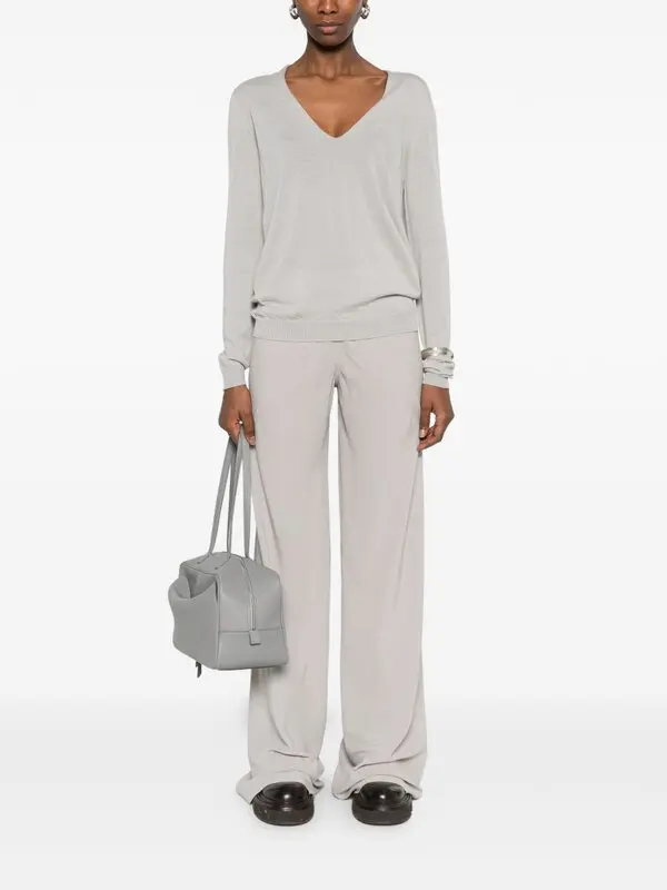 Rick Owens Silk Blend Trousers