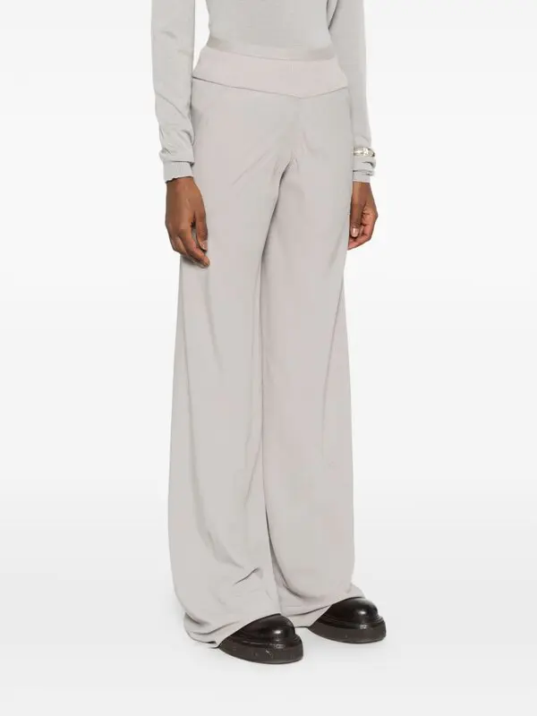 Rick Owens Silk Blend Trousers