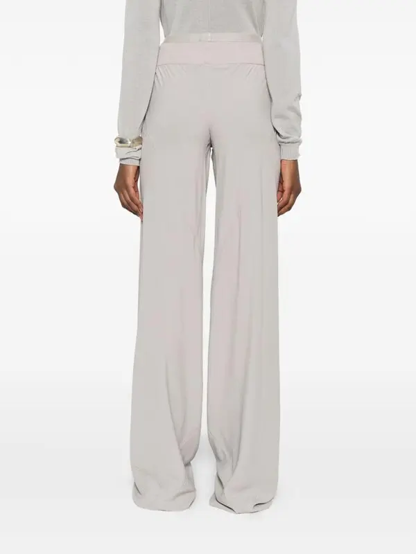 Rick Owens Silk Blend Trousers - Multicolor