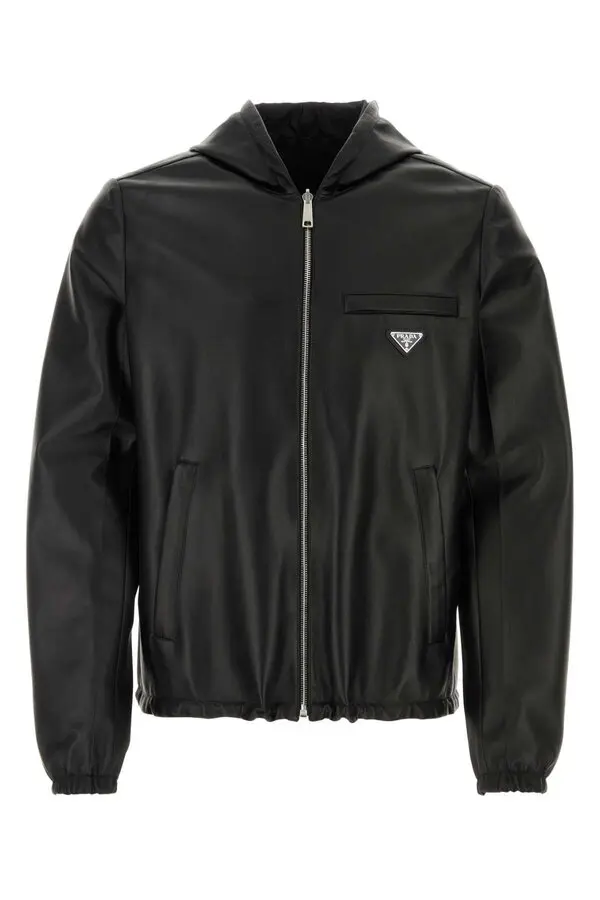 Prada Nappa Leather Reversible Jacket
