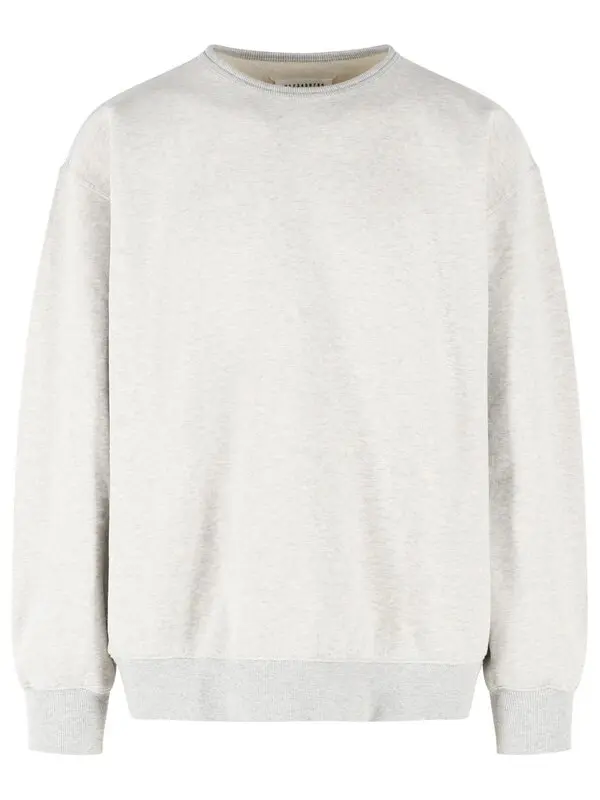 MAISON MARGIELA Ecru Cotton Sweatshirt