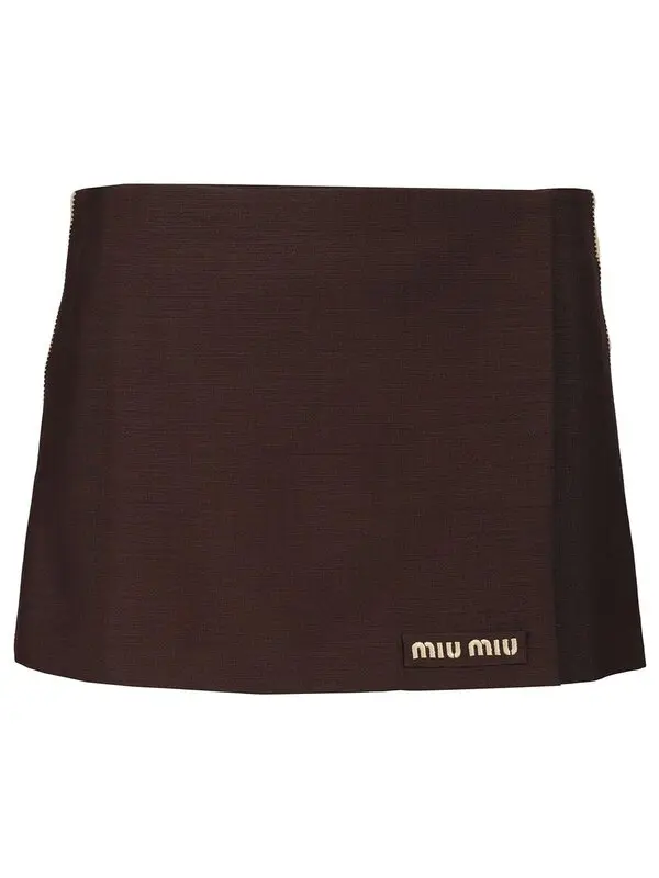 Miu Miu Sports Miniskirt