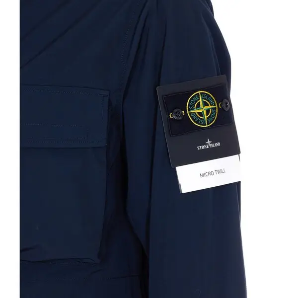 Stone Island Logo Micro Twill Jacket