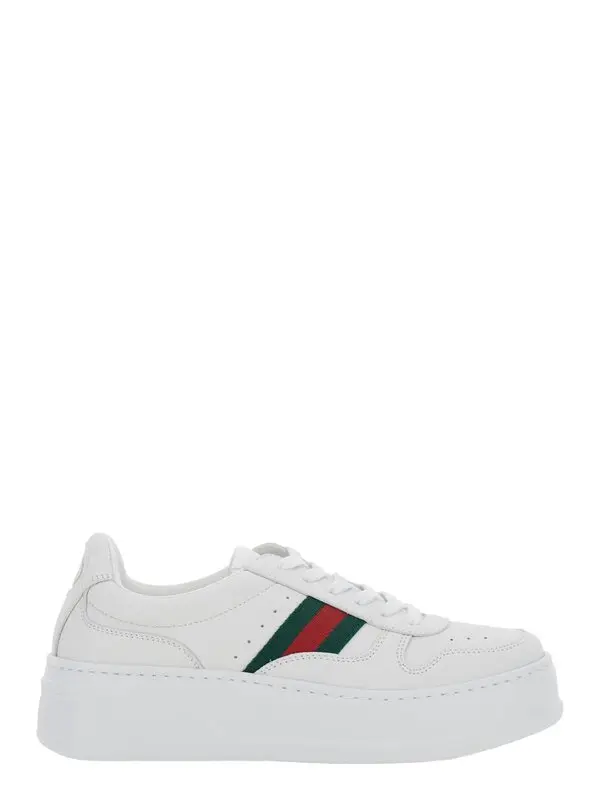 Gucci Leather Sneakers - Multicolor
