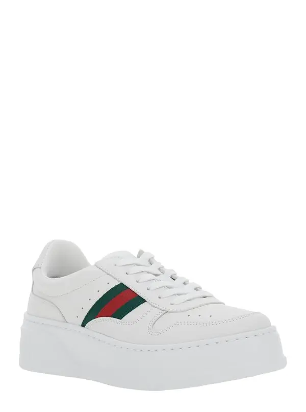 Gucci Leather Sneakers - Multicolor