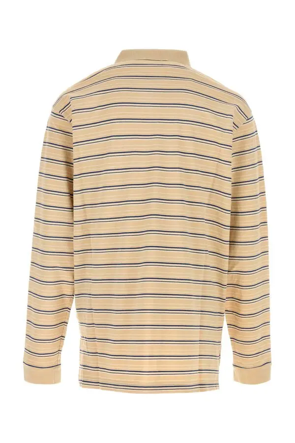 Prada Embroidered Piquet Polo Shirt