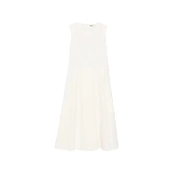 JW Anderson Seersucker Day Dress - White