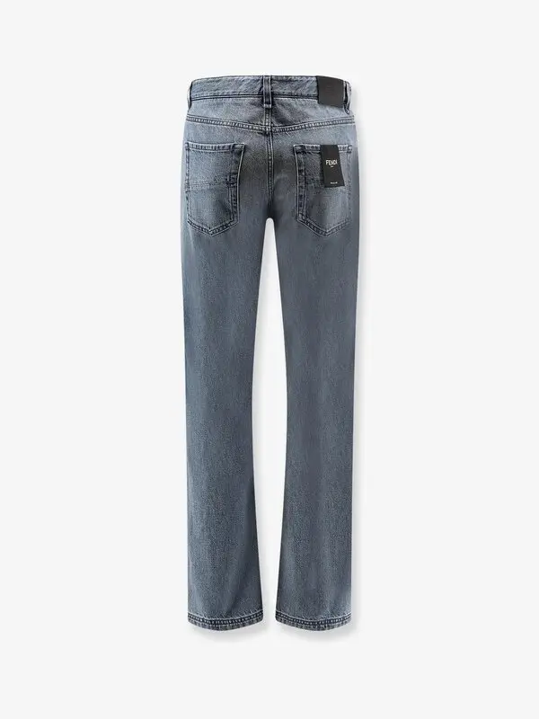 Fendi Regular Five Pockets Jeans - Multicolor