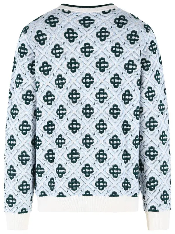 Casablanca Monogram' Multi Wool Sweater