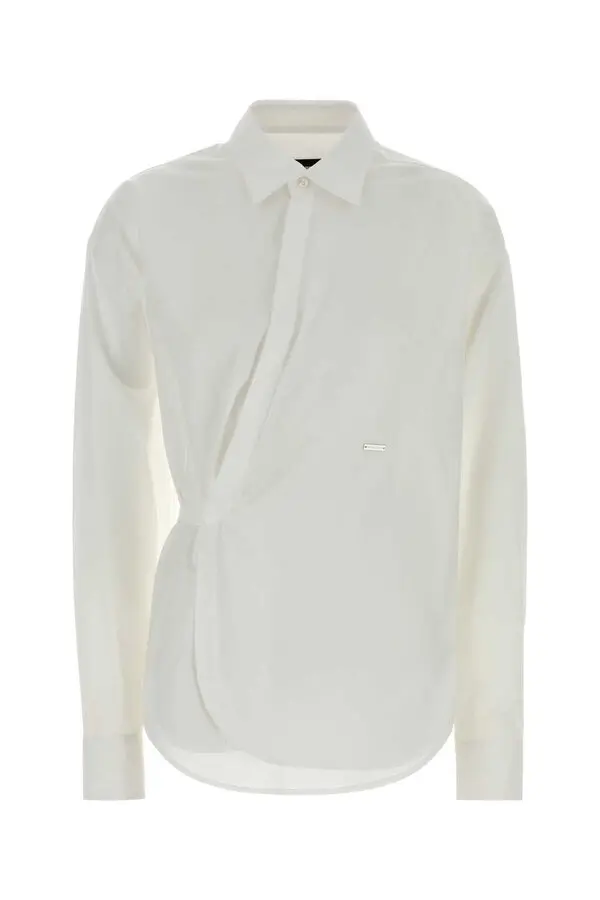 Dsquared2 Stretch Poplin Shirt - White