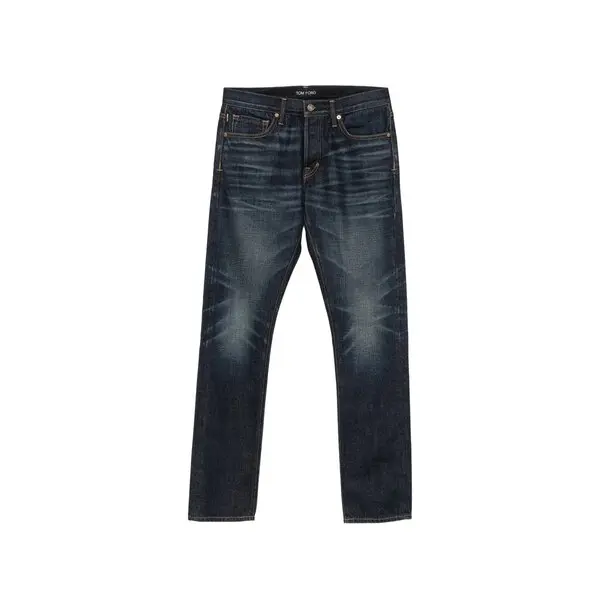 TOM FORD Denim Regular & Straight-leg Jeans