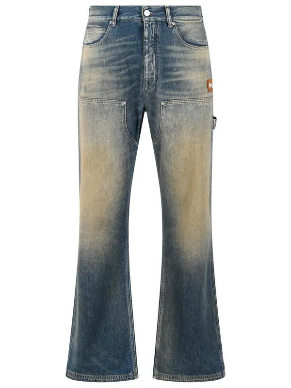 Amiri Carpenter Lightweightsandstone' Cotton Jeans