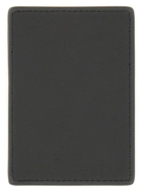 Alexander McQueen Magnetic Card Holder With Logo