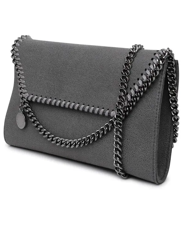 Stella McCartney Shaggy Grey Polyester Bag - Gray