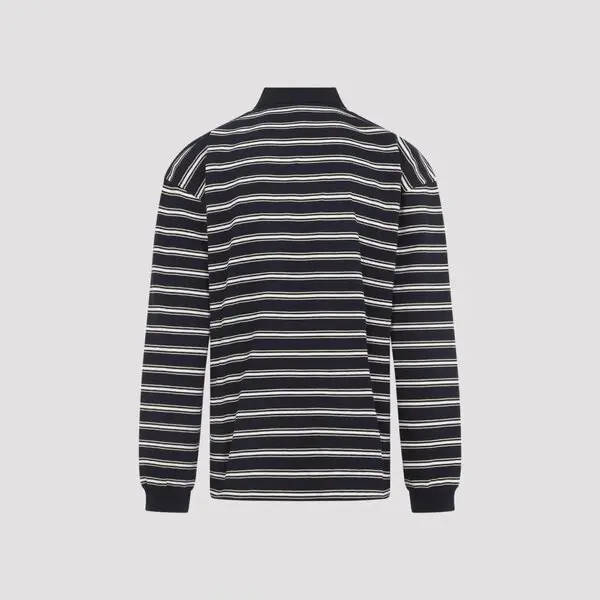 Bottega Veneta Stripes Piquet Polo - Multicolor