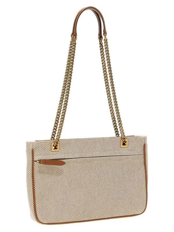 Valentino Garavani Viva Superstar Shopping Bag - Cream