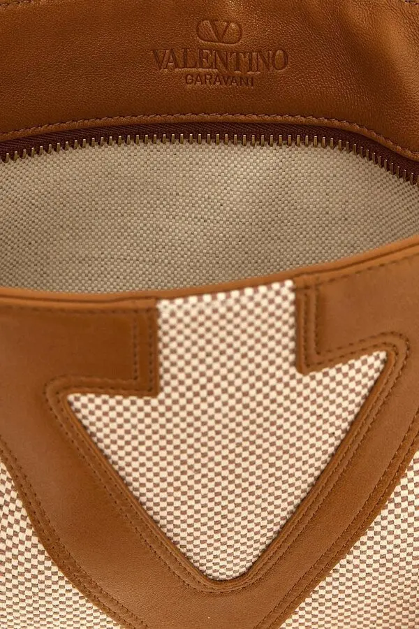Valentino Garavani Viva Superstar Shopping Bag - Cream