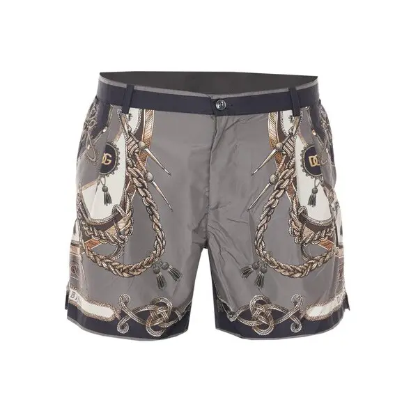 Dolce & Gabbana Printed Swimsuit - Green