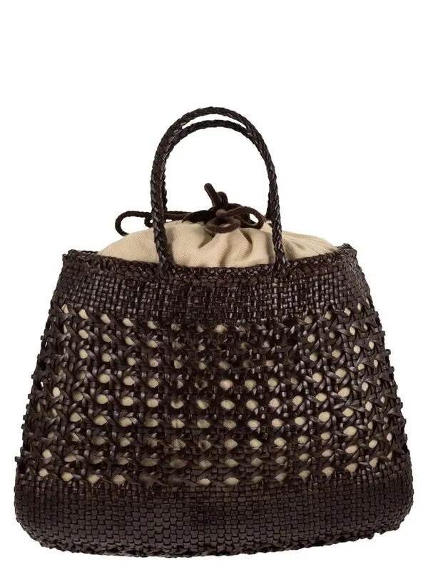 Dragon Diffusion Santa Cano Braided Leather Bag