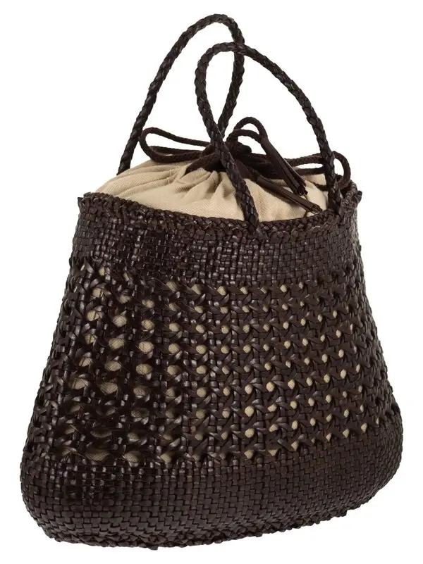 Dragon Diffusion Santa Cano Braided Leather Bag