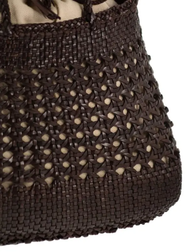 Dragon Diffusion Santa Cano Braided Leather Bag