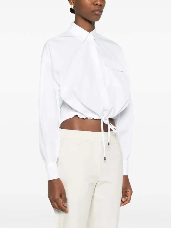 Brunello Cucinelli Drawstring Shirt