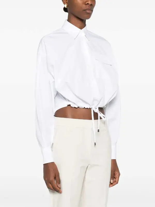 Brunello Cucinelli Drawstring Shirt