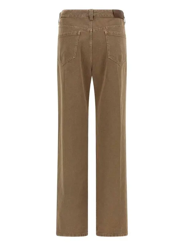 Brunello Cucinelli Five-pocket Jeans - Brown