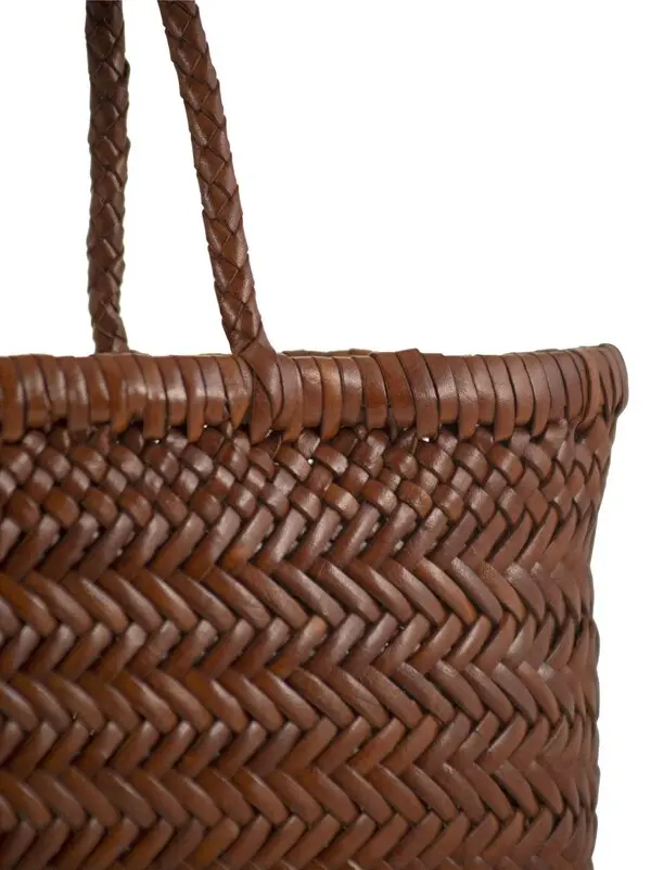 Dragon Diffusion Gora Woven Leather Handbag