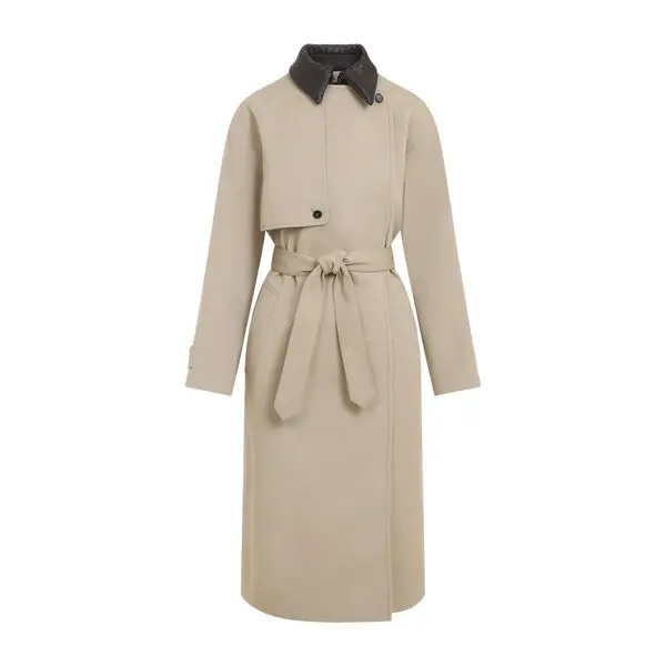 Bottega Veneta Belted Trench Coat - Multicolor