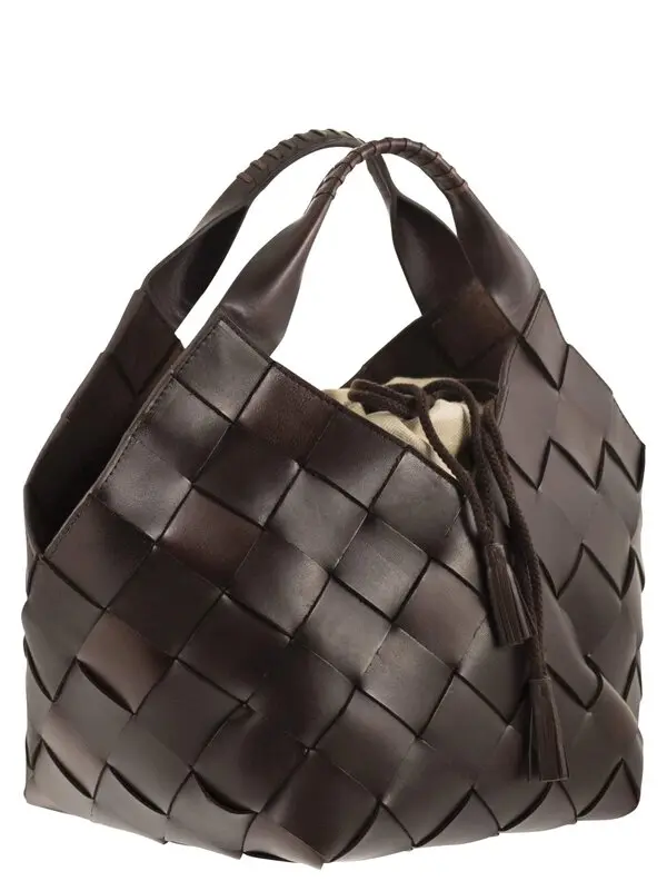 Dragon Diffusion Botteghe Braided Leather Bag